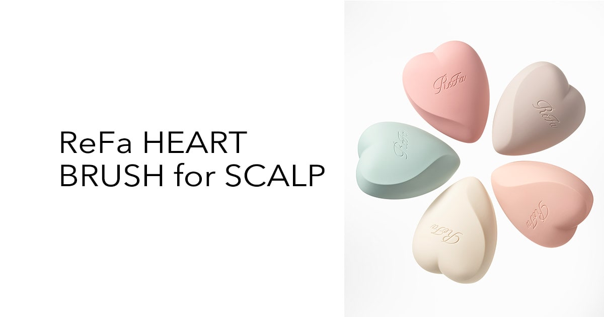 ReFa HEART BRUSH for SCALP | PRODUCTS | ReFa | MTG Co., Ltd.