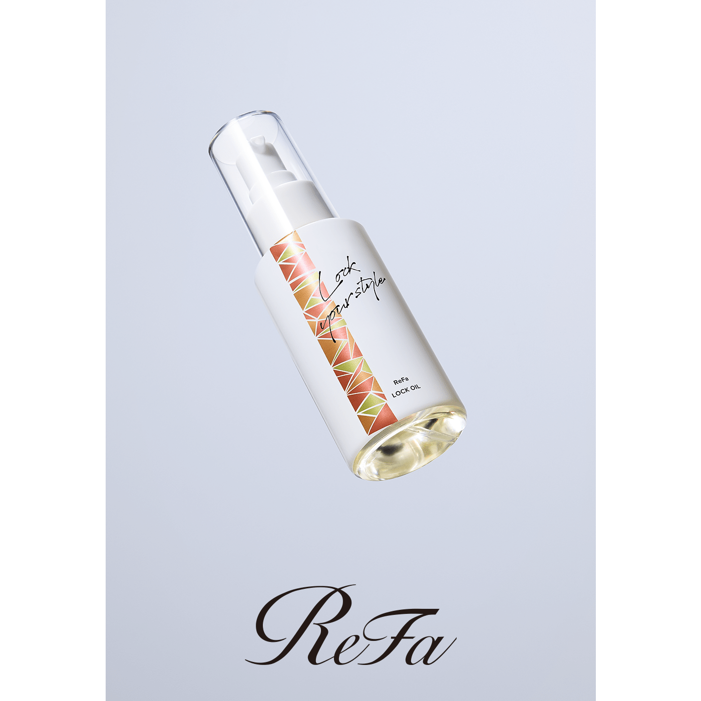 Introducing ReFa LOCK OIL, a versatile heat-styling oil that locks your ...