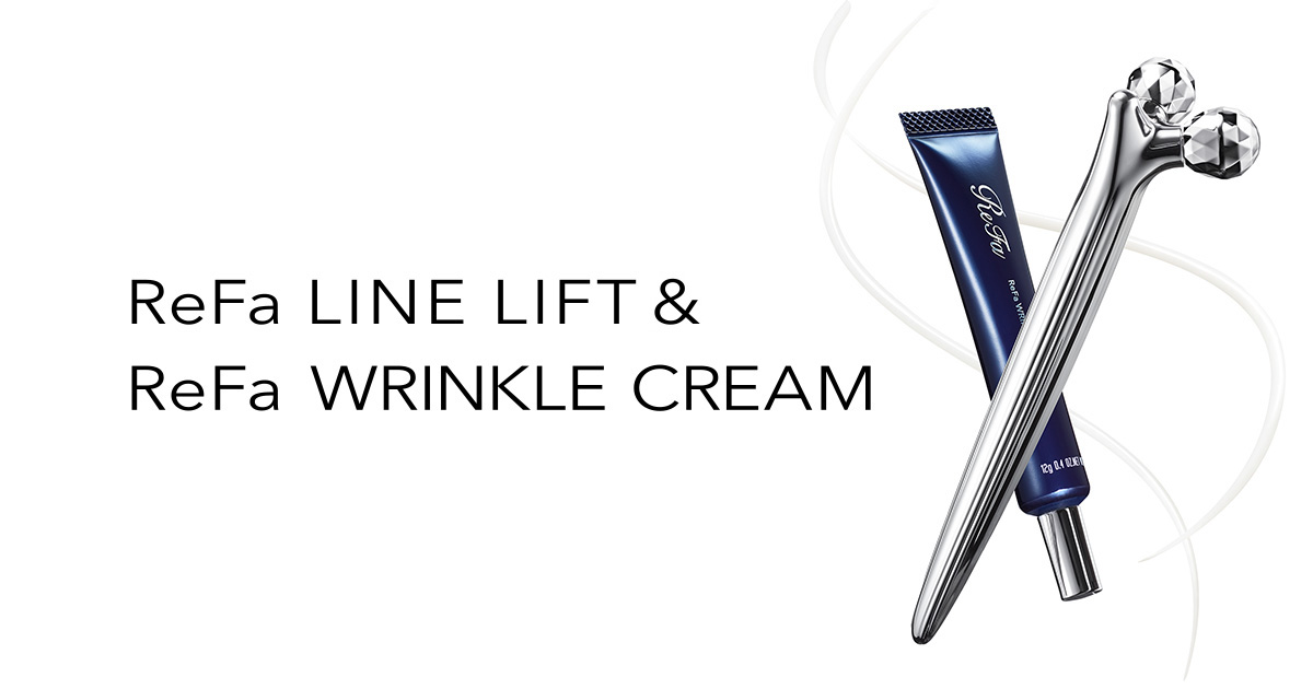 ReFa LINE LIFT & ReFa WRINKLE CREAM | 商品详细信息 | ReFa（黎珐）官网（日本） | 株式会社MTG